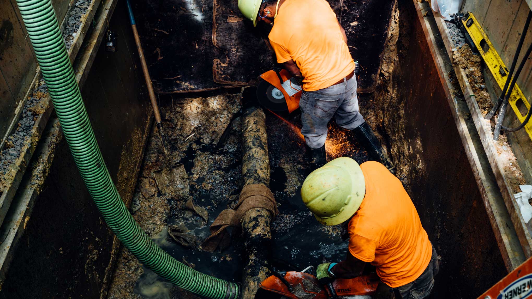 Sanitary Force Main Cleaning - Carolina Civilworks