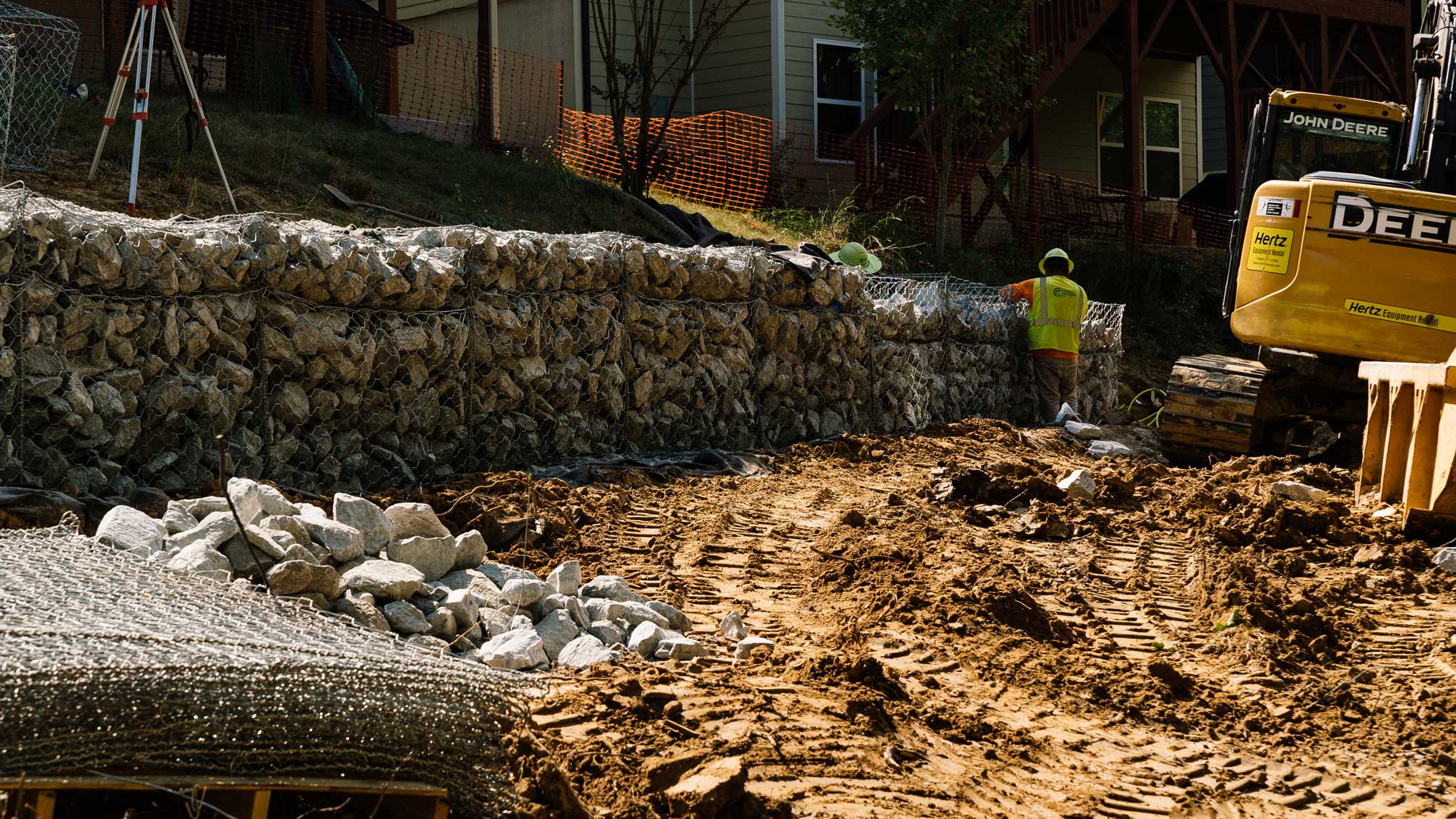 Phillips Place Slope Repairs - Carolina Civilworks
