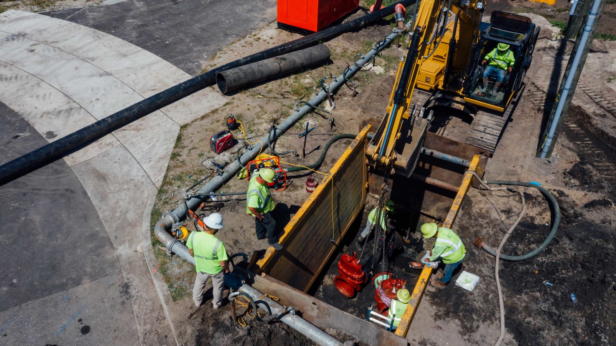 Pump Station 12 Force Main Replacement - Carolina Civilworks